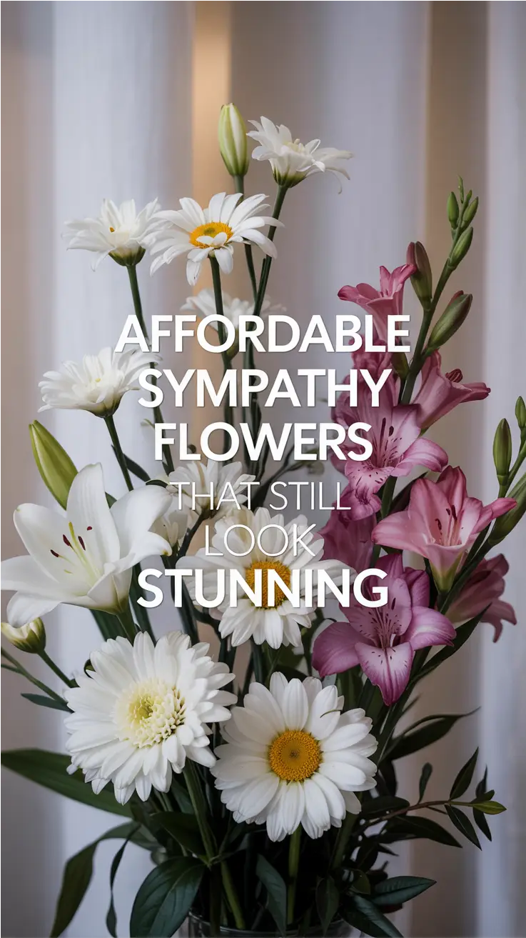 Affordable Sympathy Flowers That Still Look Stunning